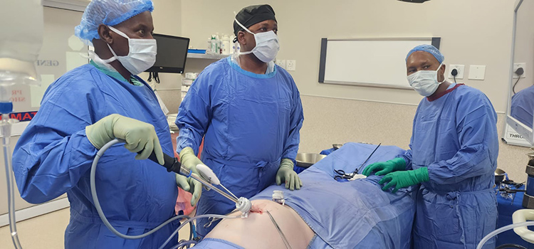 LAPAROSCOPY - Dr Hafeni Amaambo
